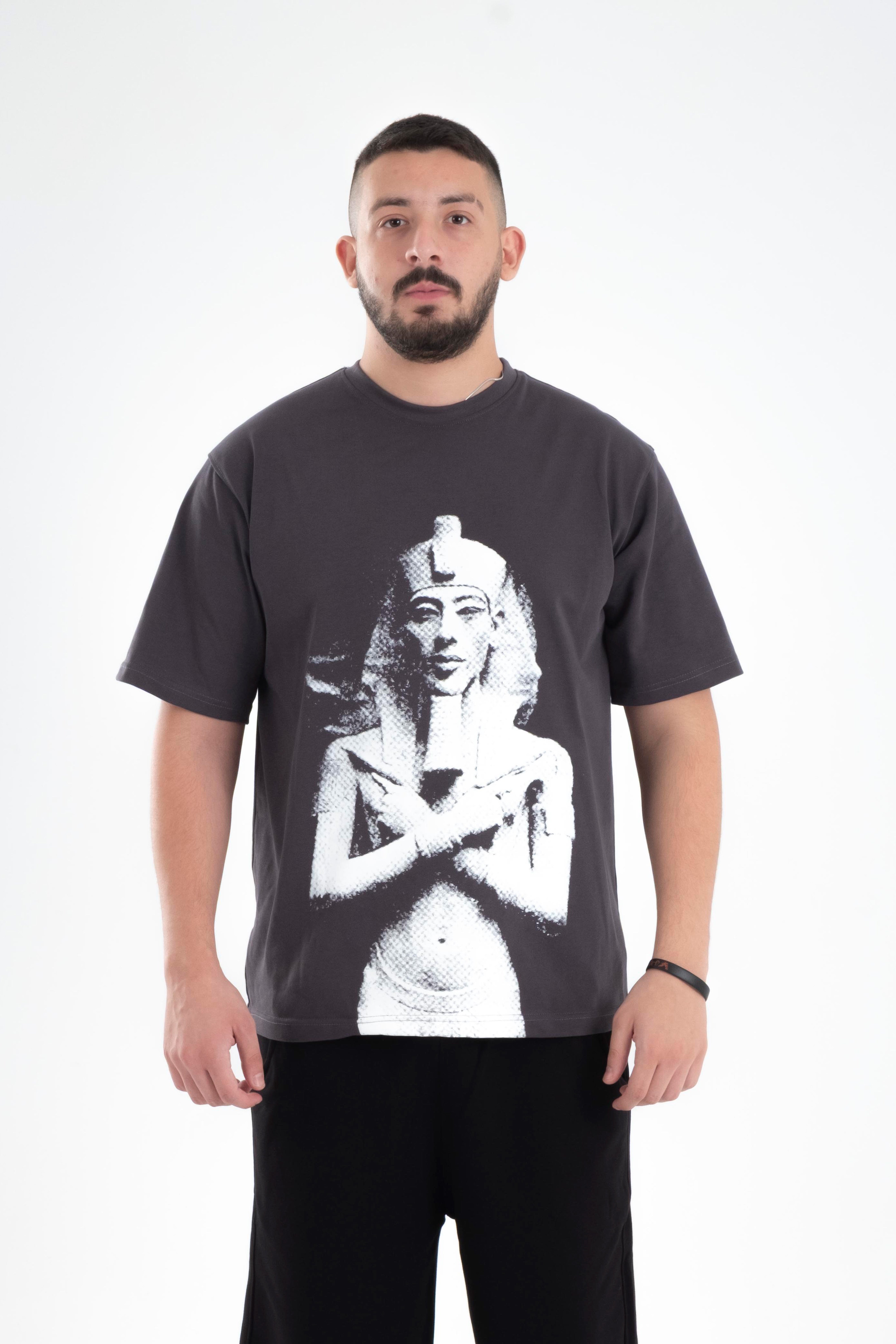Akhen Shades Tee - Dark Gray – Neper
